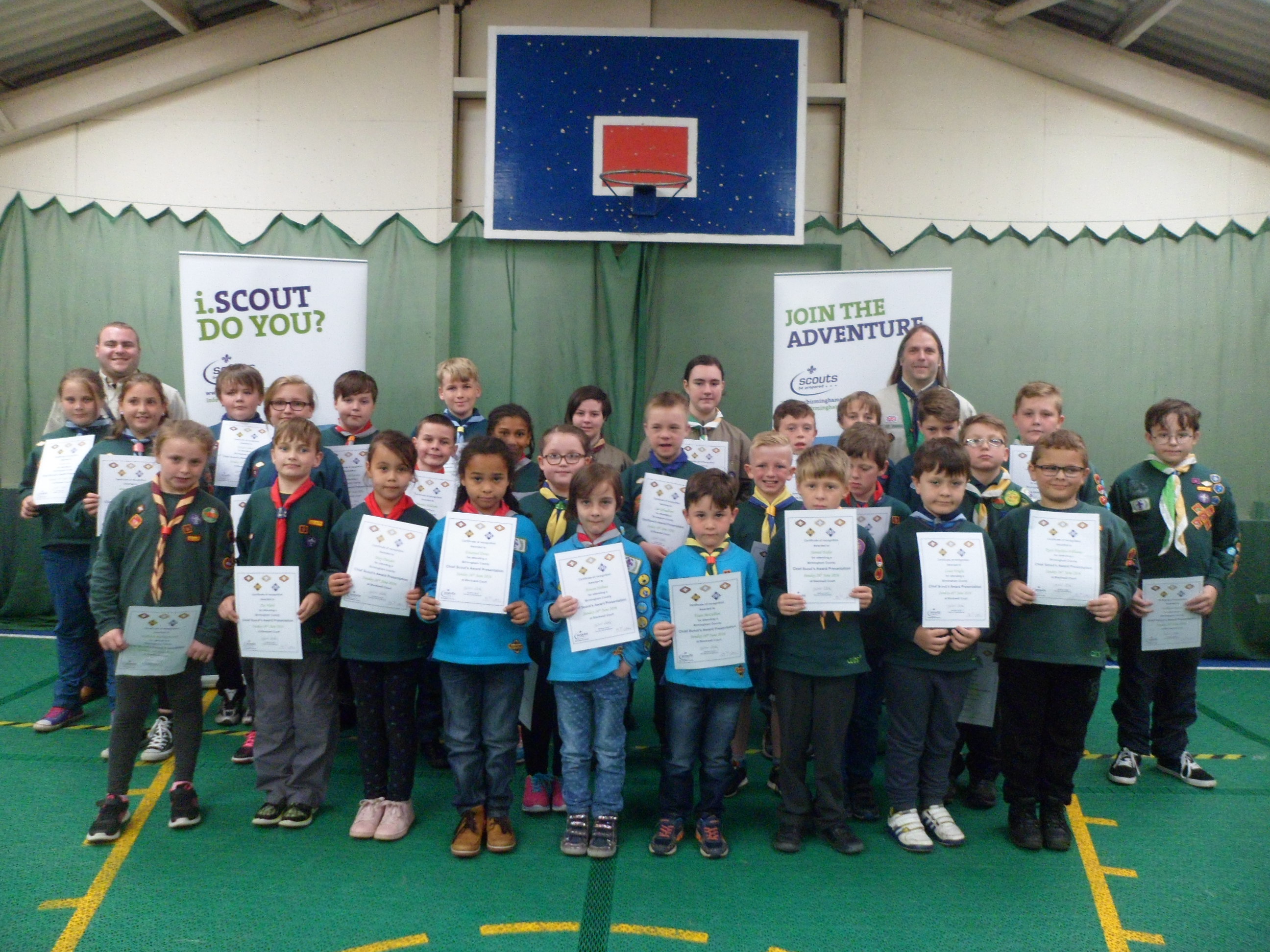 Chief Scouts Awards – Birmingham Scouts