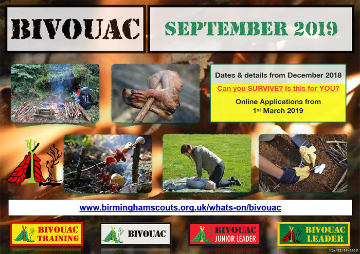 Bivouac – Birmingham Scouts